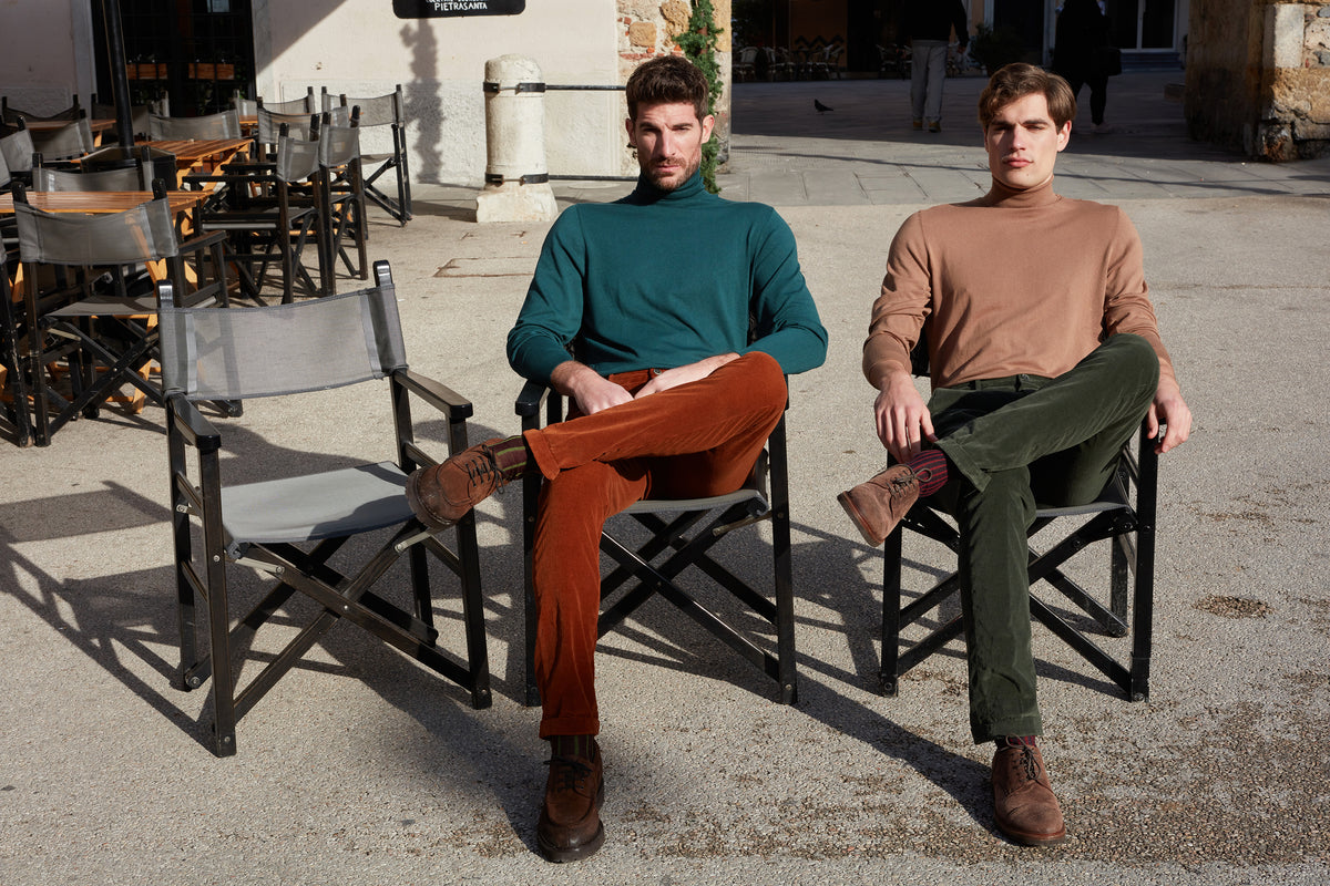 Every chino has its own shoe and matching sock | Mason's